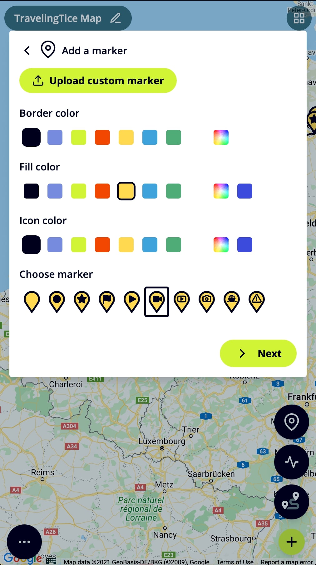 Map My Travels - Map your Travels with this Interactive Map Editor